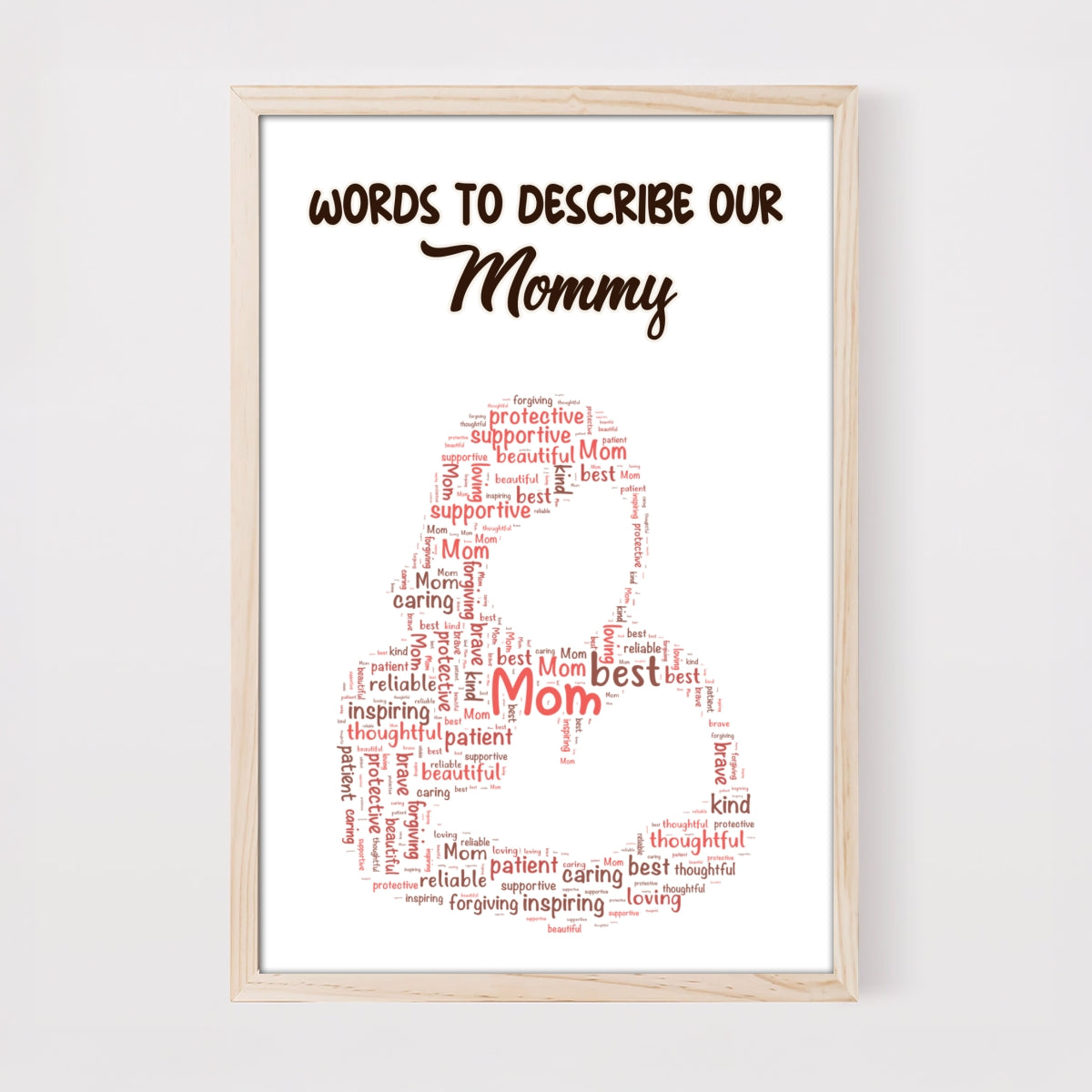 Custom Word Cloud Poster – My Store