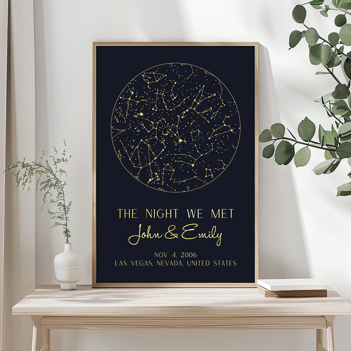 Custom Star Map Poster – My Store
